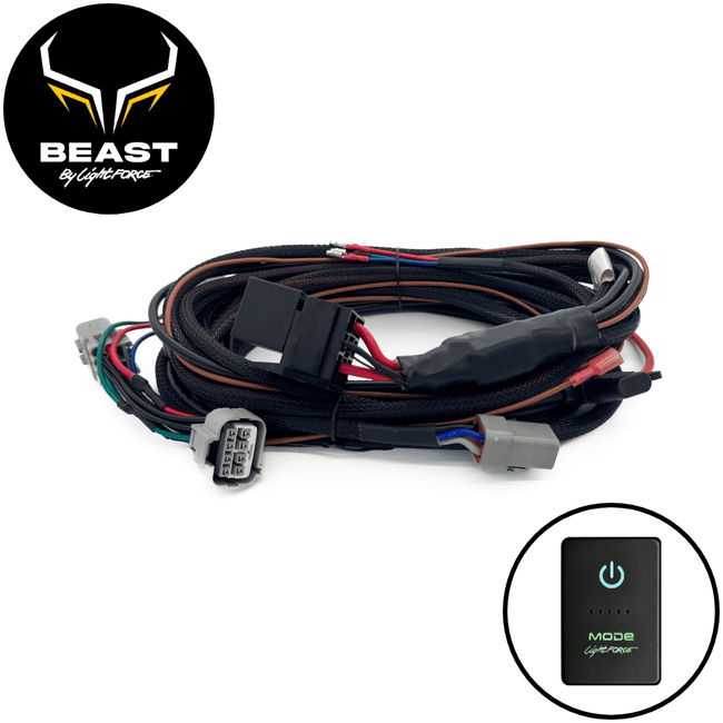 BEAST Driving Light Wiring Harness to suit Toyota Hilux 2020 Onwards ...