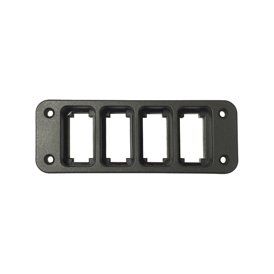 Four-Switch Panel Fascia for TY Switches | Lightforce Australia