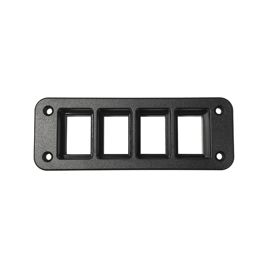 Four-Switch Panel Fascia for TY2 Switches | Lightforce Australia