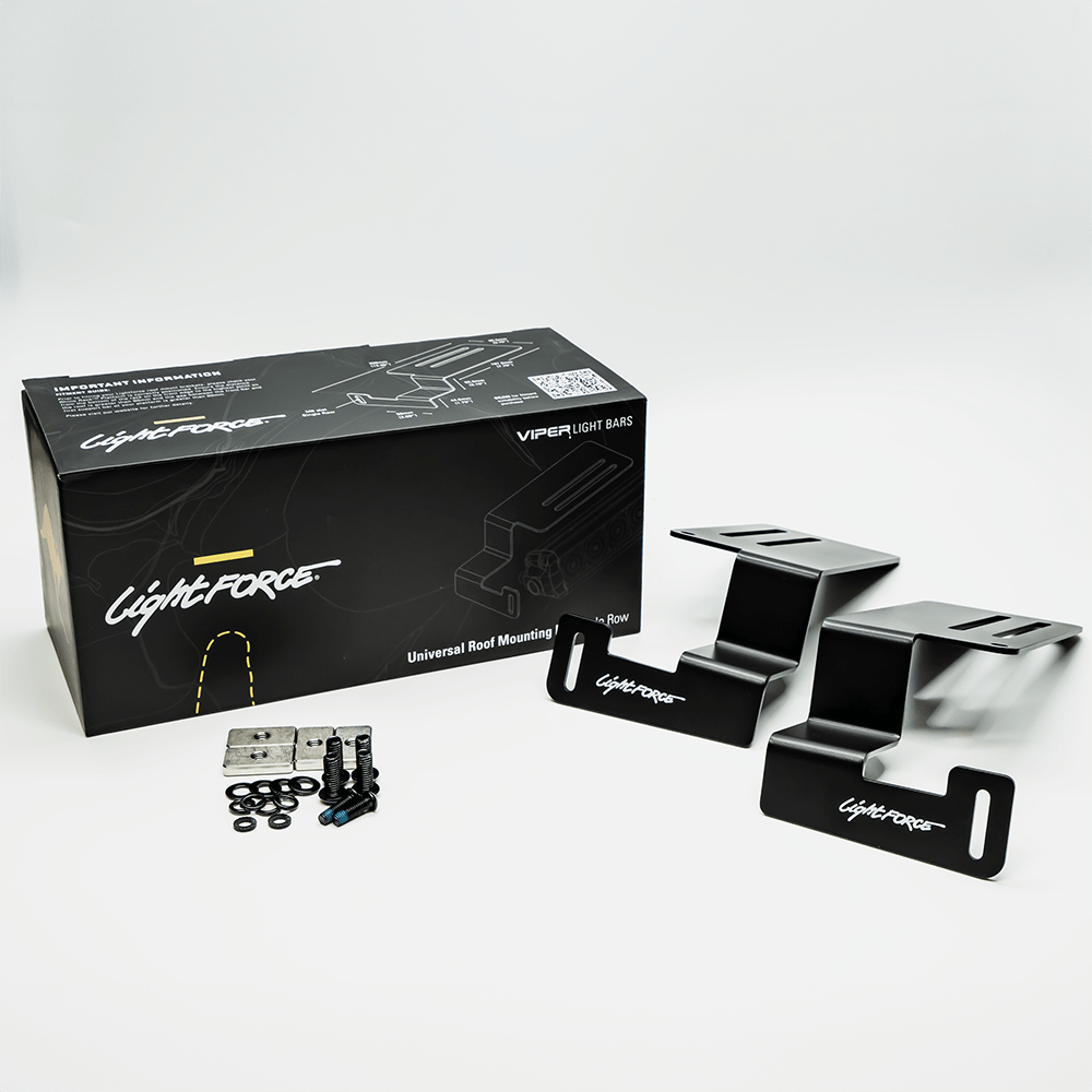 Light Bar Universal Roof Mounts - Single Row | Lightforce | Lightforce ...
