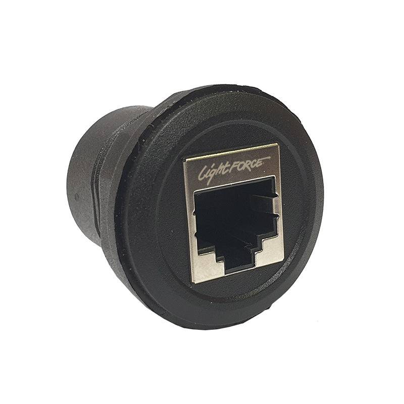 RJ45 Universal Round Pass-Through Connector | Lightforce | Lightforce ...