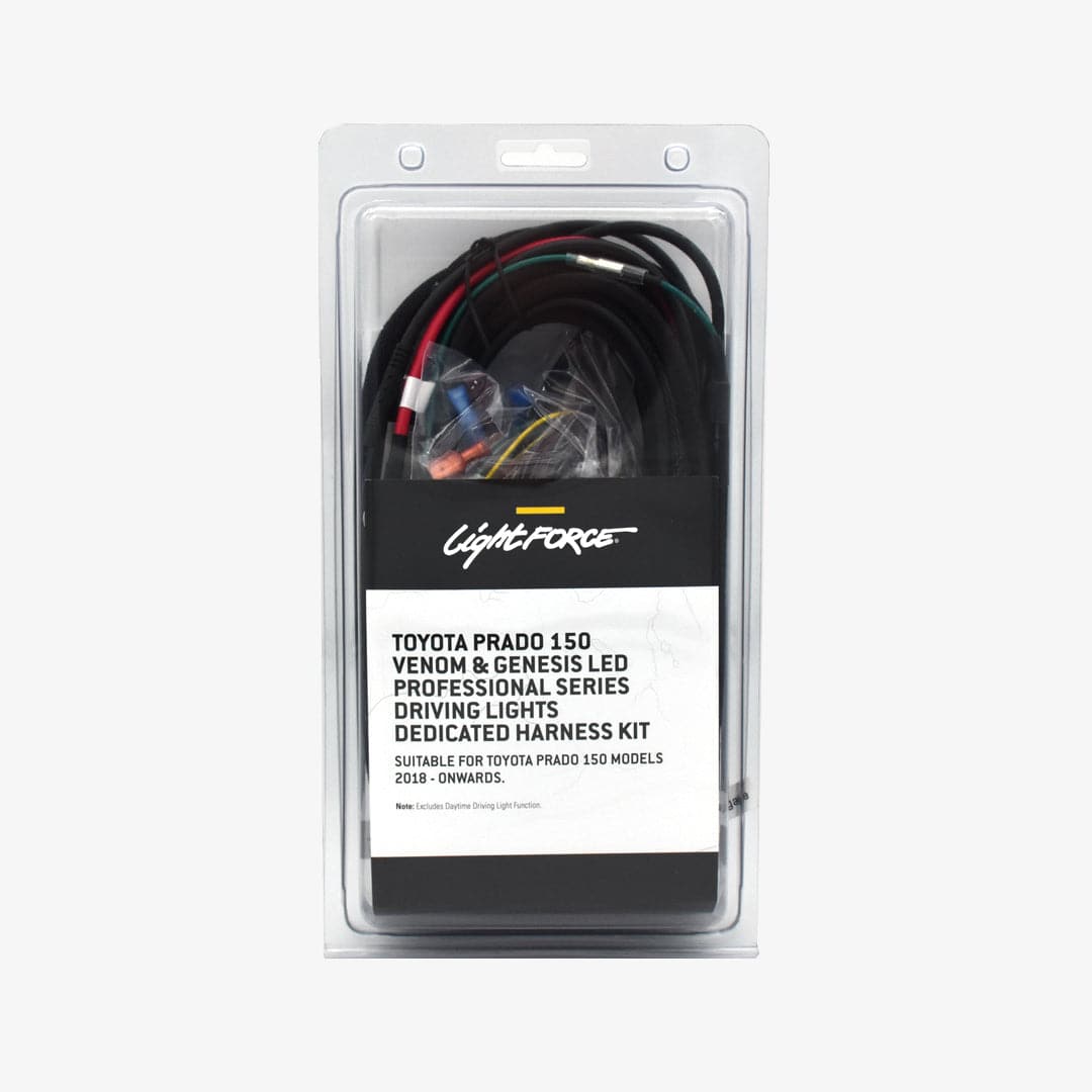 Toyota Prado Driving Light Wiring Harness | Lightforce Australia