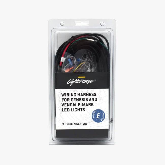 Wiring Harness for Genesis and Venom E-mark Led Lights | Lightforce ...